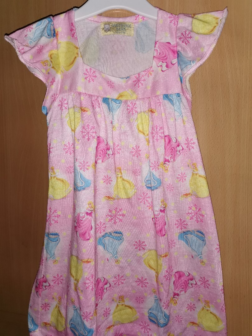 Disney Princesses night dress, Babies & Kids, Babies & Kids Fashion on ...