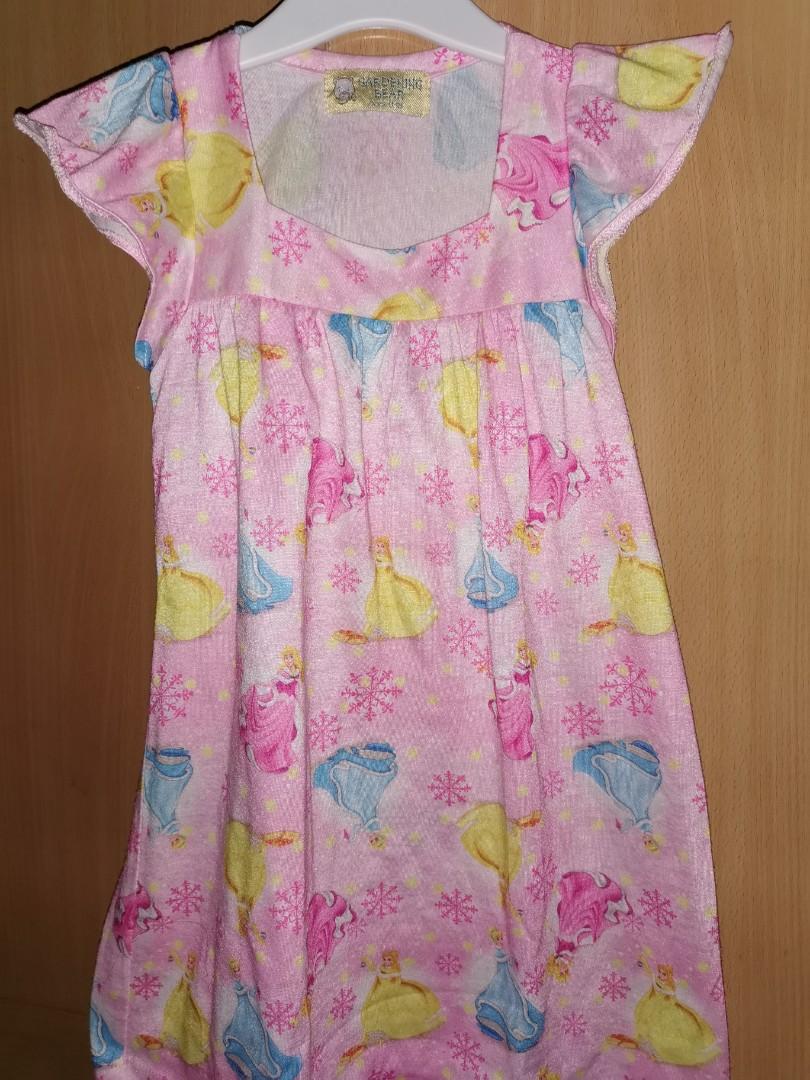 Disney Princesses night dress, Babies & Kids, Babies & Kids Fashion on ...