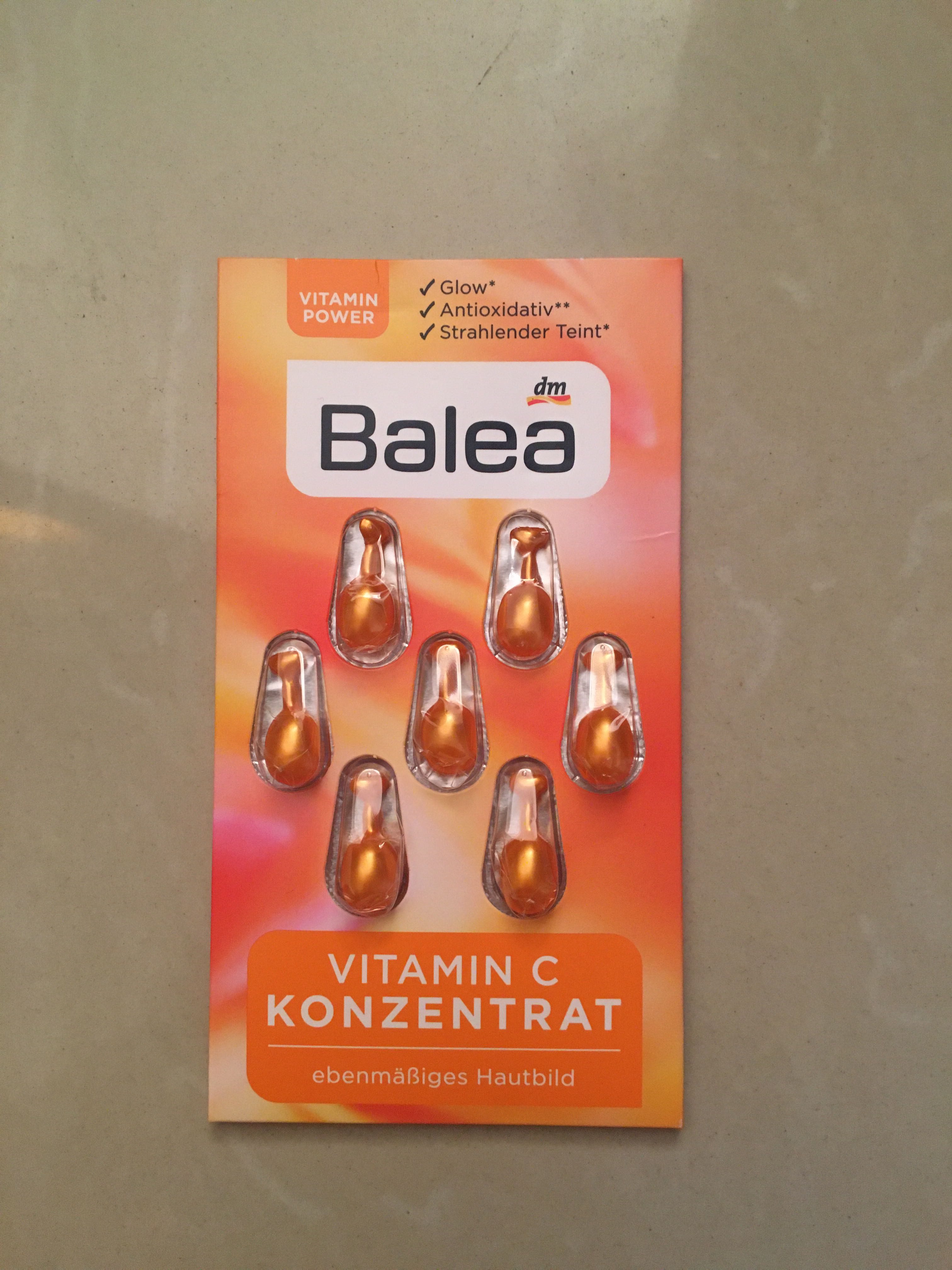 德國dm Balea vitamin c concentrate維他命C精華, 美容＆化妝品, 健康及美容 - 皮膚護理, 面部 - 面部護理 ...