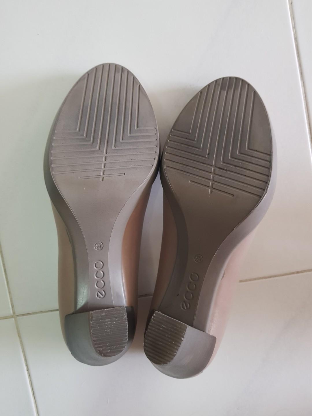 ECCO heels shape 55 plateau stack moon rock EU 38, Women's Fashion, Footwear, Heels on Carousell