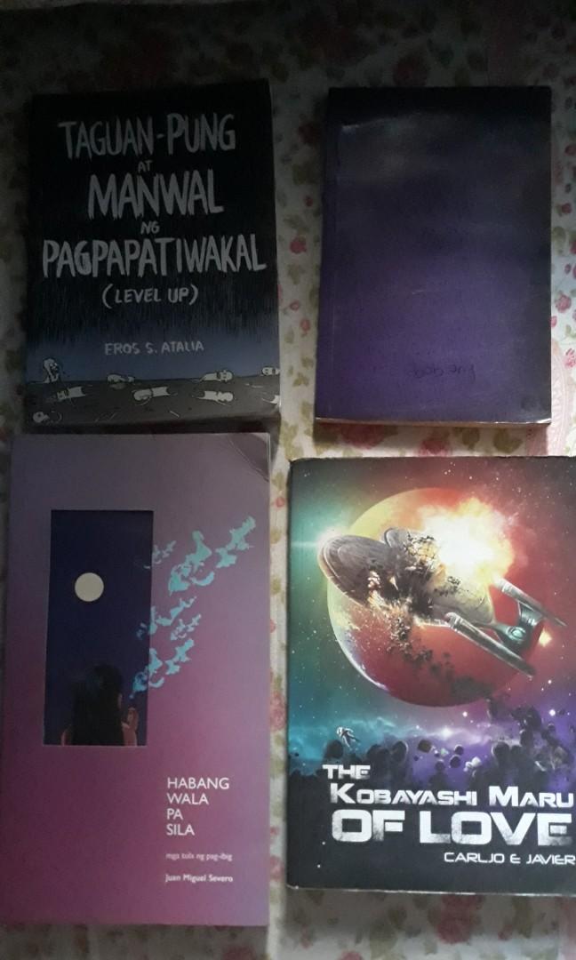 Filipino Literature (Eros Atalia, Bob Ong, Carljo Javier, Juan Miguel ...