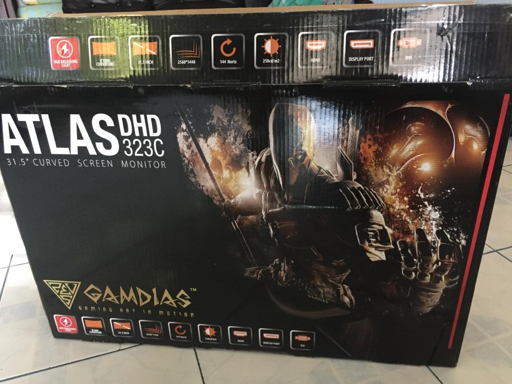 Gamdias 32inch gaming monitor, Computers & Tech, Parts & Accessories ...