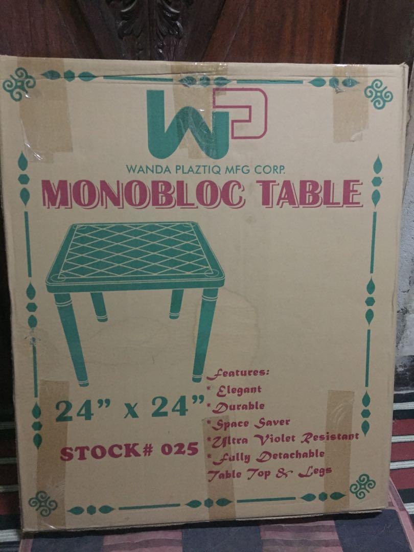 Green Monobloc Table, Babies & Kids, Baby Nursery & Kids Furniture ...