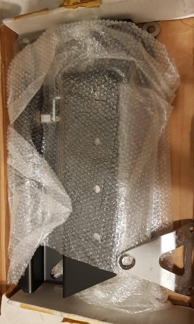 Harley Davidson Softail - Ghost Bracket Removable Saddle bag mounting ...