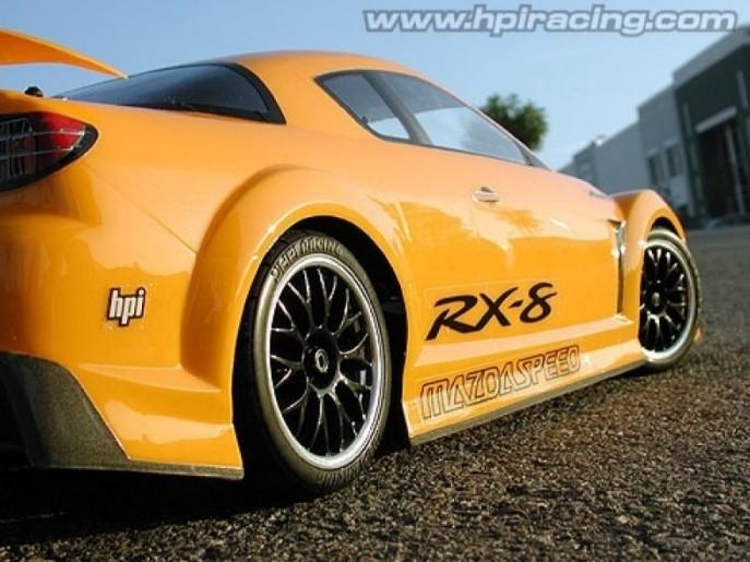 Hpi Racing (7388) Mazda RX8 A Spec Bodyshell 1/10 Scale 190mm/WB255mm, Hobbies & Toys, Toys ...