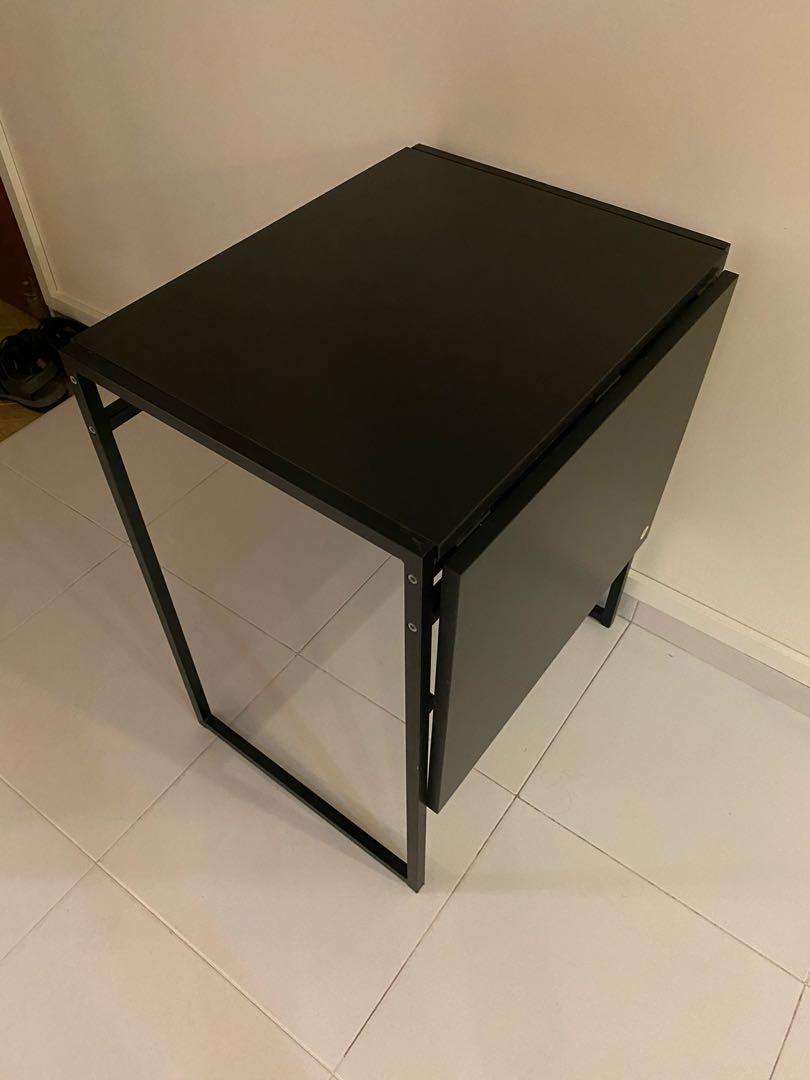 IKEA Foldable Desk, Furniture & Home Living, Furniture, Tables & Sets ...