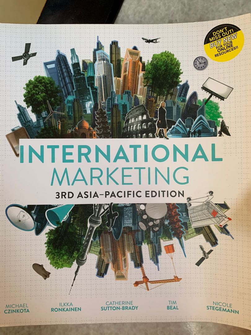 International Marketing Textbook 3rd Asia-Pacific, Books & Stationery ...