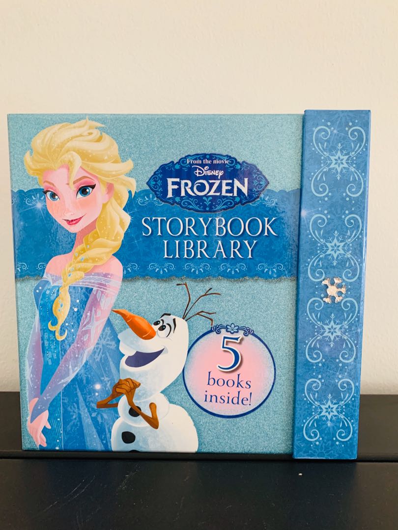 Mini Library of 5 Frozen Books, Hobbies & Toys, Books & Magazines ...
