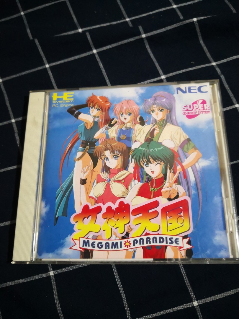 Pce pc engine cd game 女神天國 rpg, 電子遊戲, 遊戲機配件, 遊戲禮物卡及帳戶 - Carousell