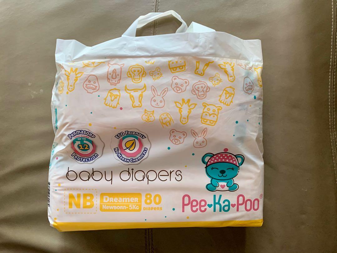 Peekapoo Tape Newborn diapers, Babies & Kids, Bathing & Changing ...