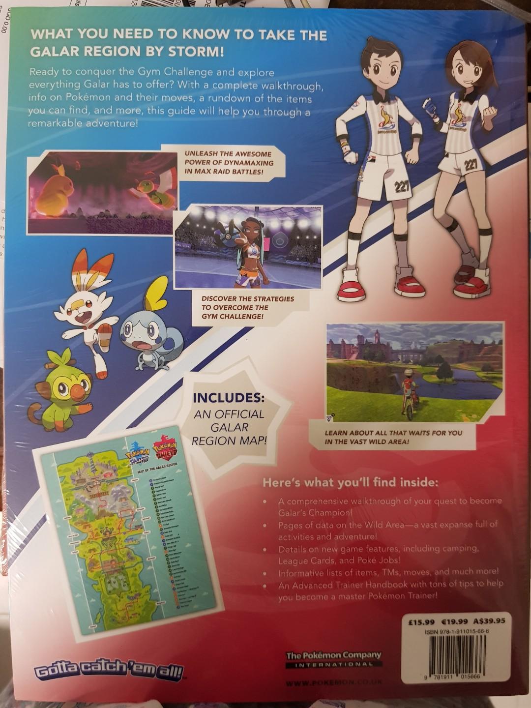 Pokemon Sword & Shield: The Official Galar Region Strategy Guide ...