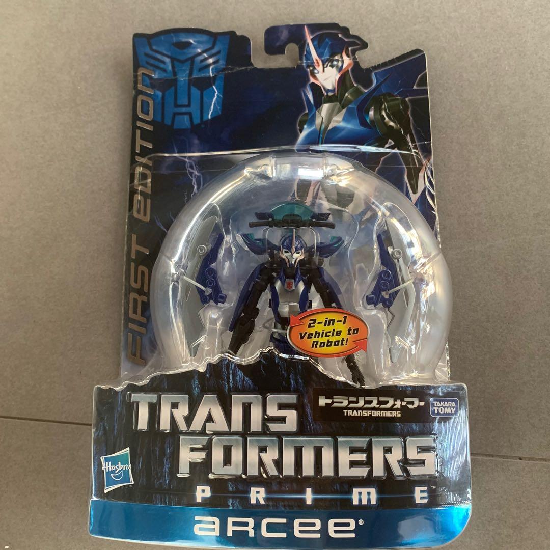 Prime Arcee First Edition Transformers Prime Tamara Tomy Hasbro RID ...
