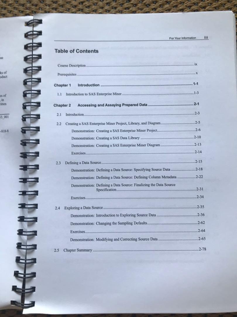 Sas Applied Analytics Enterprise Miner 5 3 Hobbies And Toys Books And Magazines Textbooks On