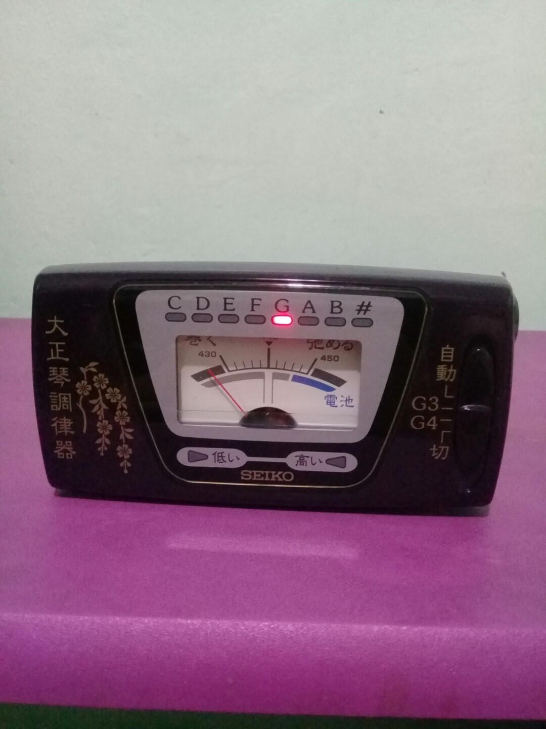 Seiko St-300 Tuner for Taisho Koto (Taishogoto)., Hobbies & Toys, Music ...