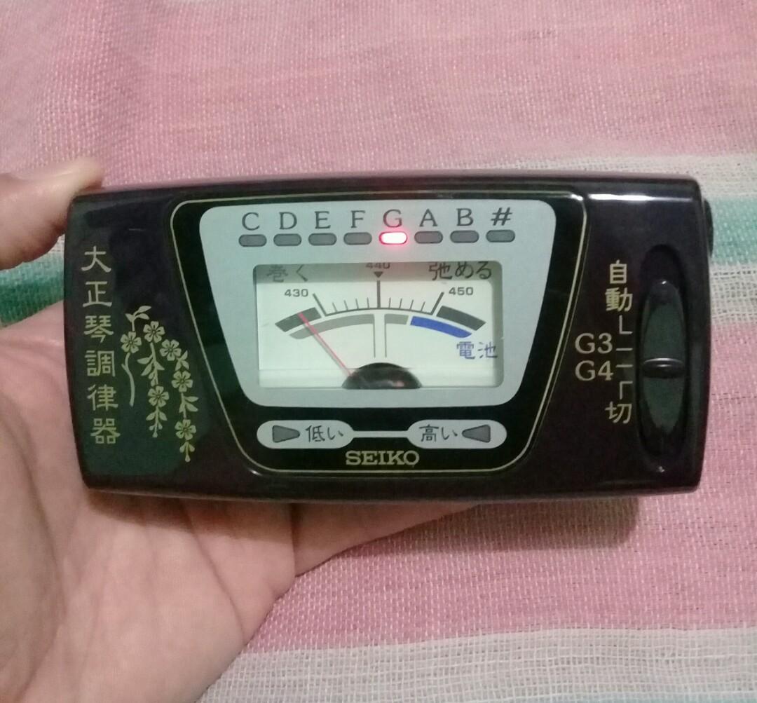 Seiko St-300 Tuner for Taisho Koto (Taishogoto)., Hobbies & Toys, Music ...