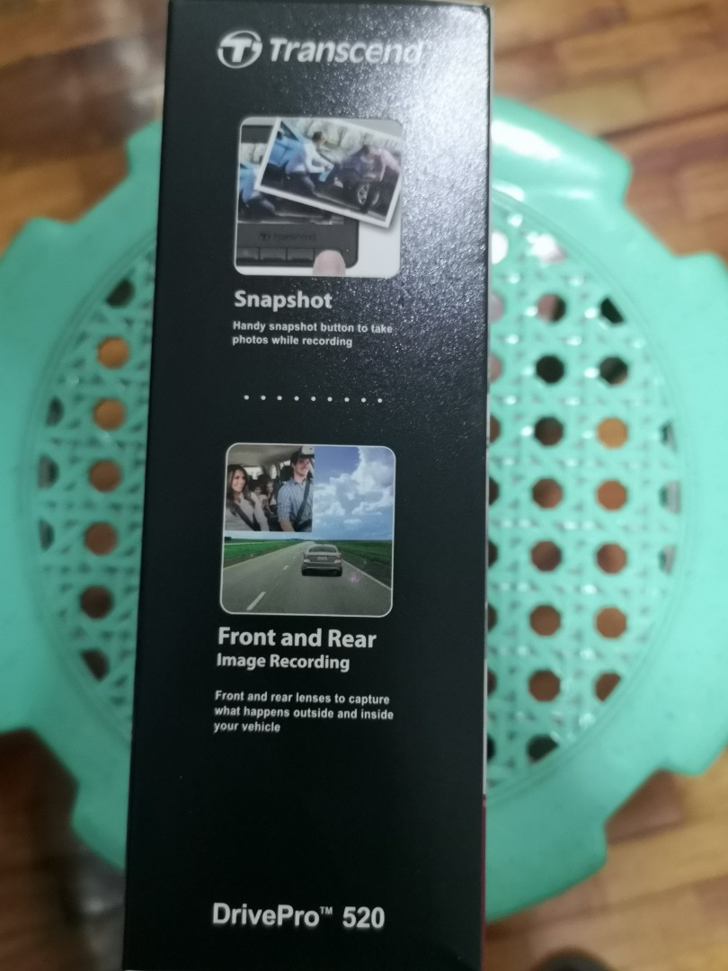 Transcend DrivePro 520 Dashcam, Furniture & Home Living, Security ...