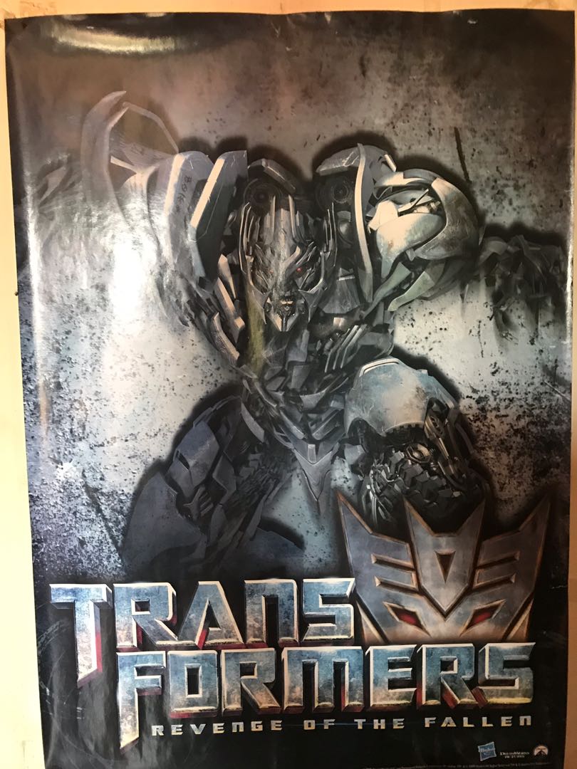 Transformers Megatron revenge of the fallen poster, Hobbies & Toys ...
