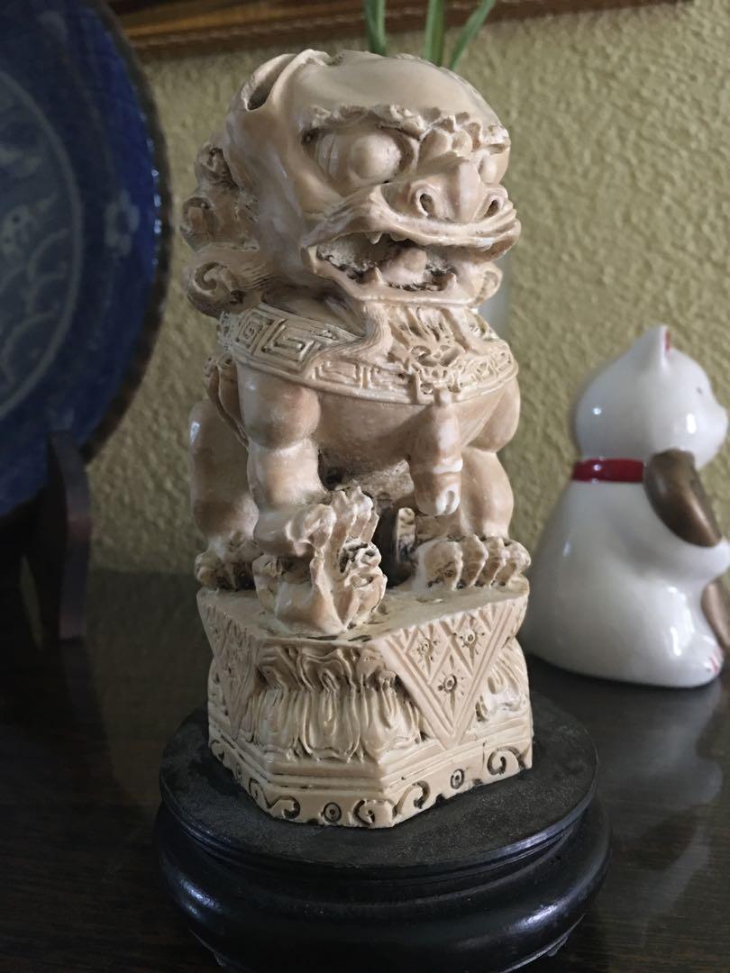 Vintage foo dog figure, Hobbies & Toys, Memorabilia & Collectibles ...
