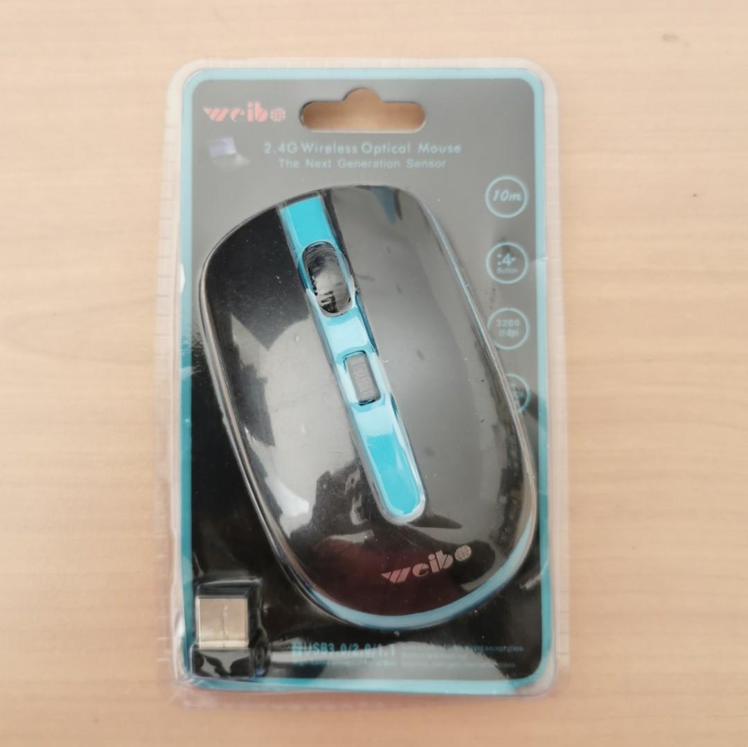 Weibo 2.4Ghz Wireless Optical Mouse, Computers & Tech, Parts ...