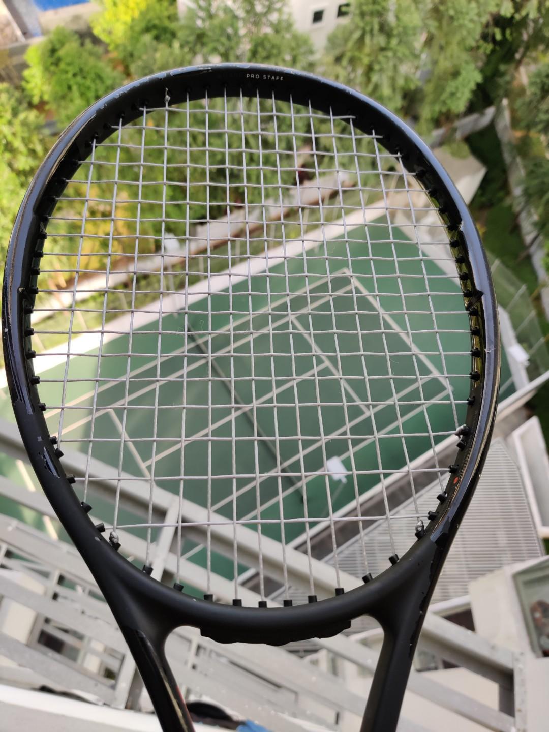 Wilson pro staff 97, Sports Equipment, Sports & Games, Racket & Ball ...