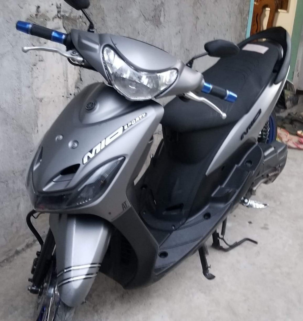 Yamaha mio sporty gray, Motorbikes, Motorbikes for Sale on Carousell