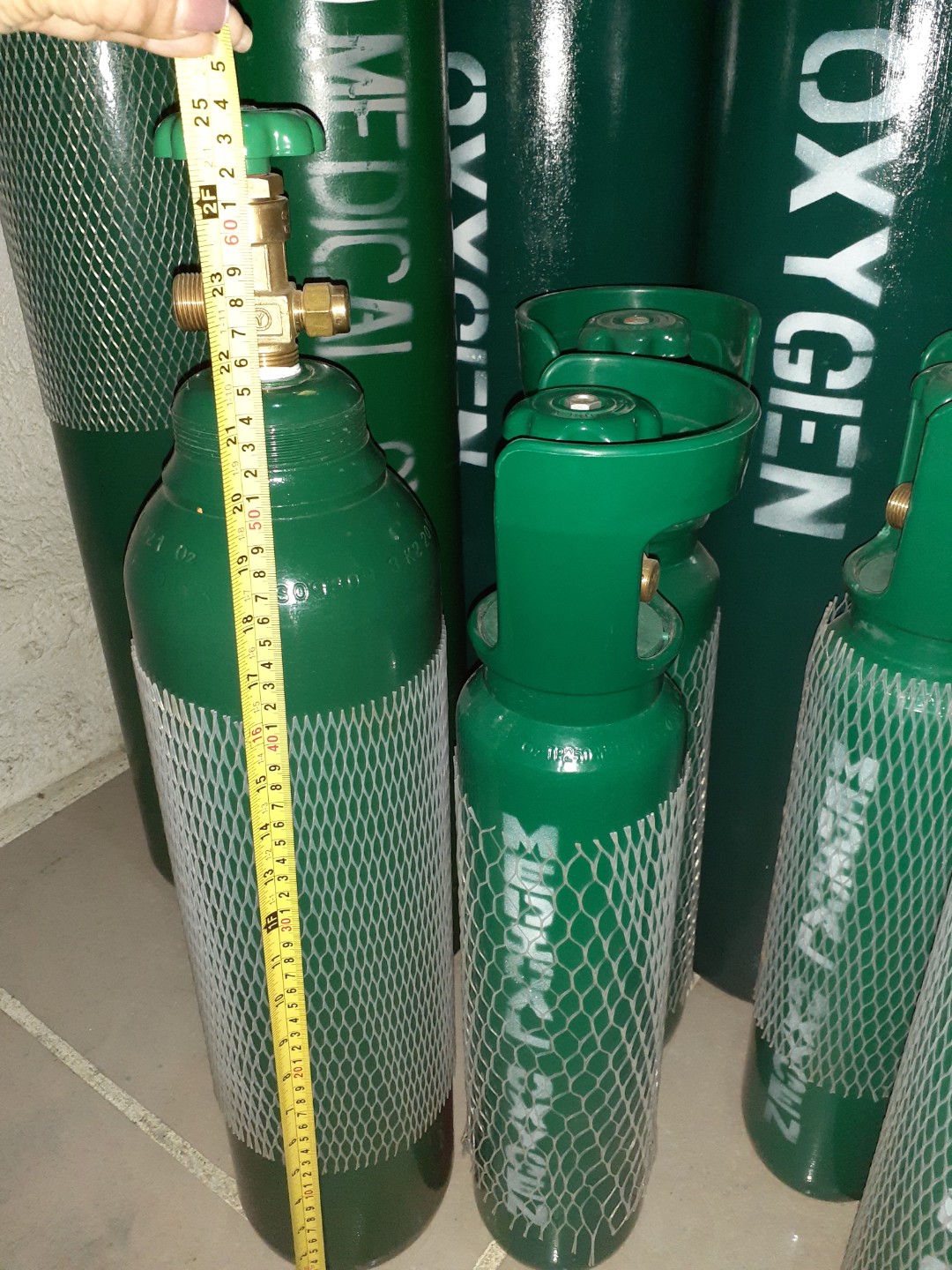 10lbs accurate size medical oxygen tank, Everything Else, Others on ...