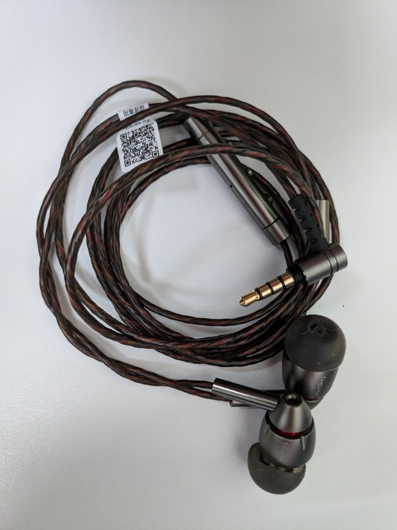 1More Quad Driver E1010 In Ear Headphone, Audio, Headphones & Headsets ...
