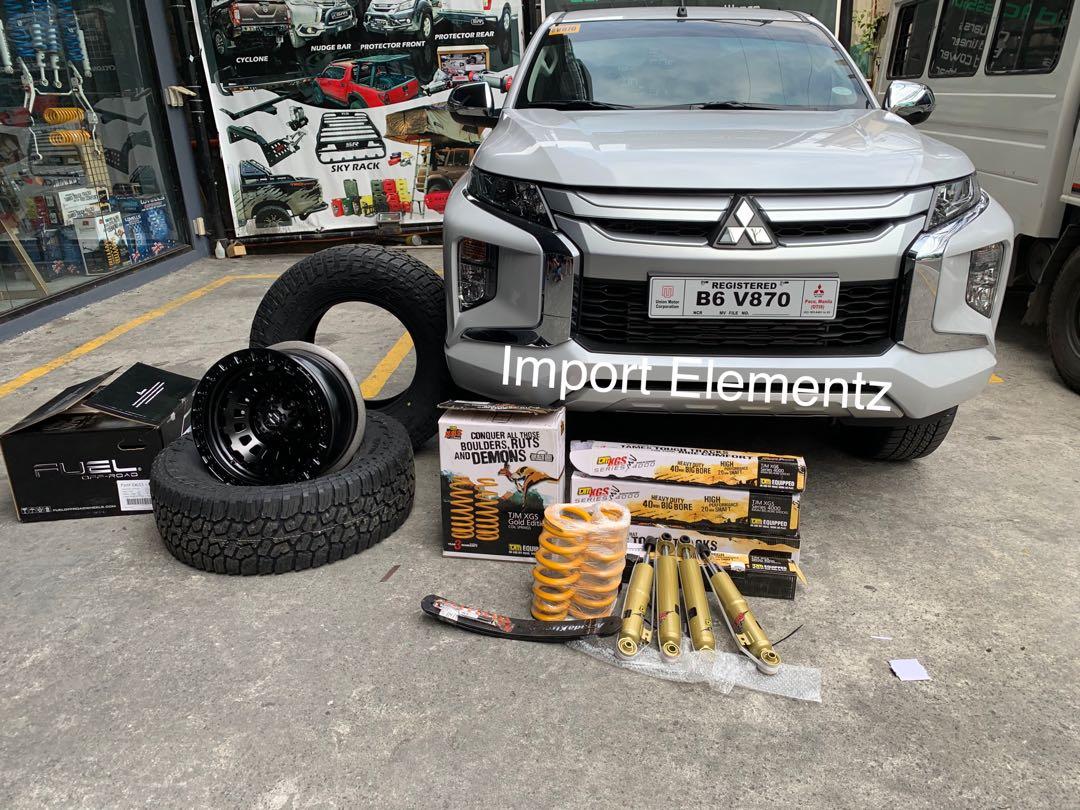 2 inch suspension lift Tjm shock absorber Coil spring Fuel mags Strada ...