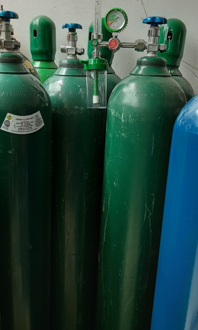 50 pounds Complete set with Regulator and Medical oxygen tank, Beauty ...