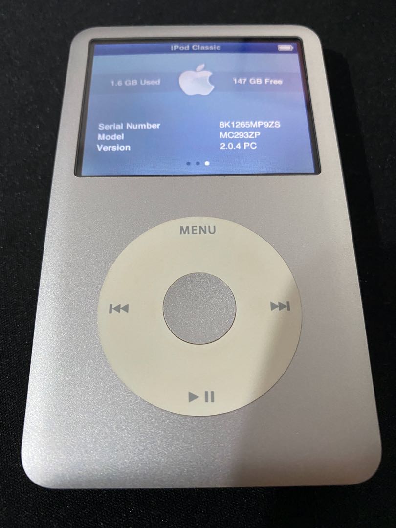 Apple iPod Classic 160GB (model no. MC293ZP), Mobile Phones & Gadgets ...