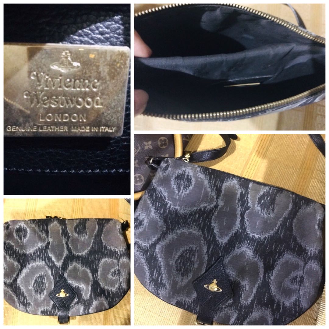Authentic Vivienne Westwood Safari Saddle Bag, Women's Fashion, Bags & Wallets, Purses & Pouches ...