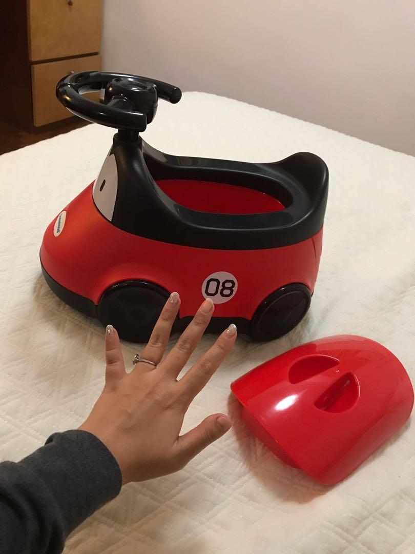 Babyhood potty training car, Babies & Kids, Infant Playtime on Carousell