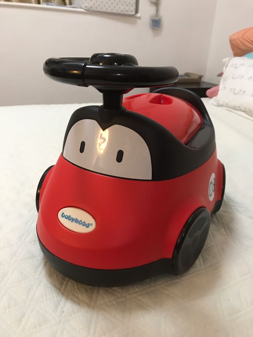 Babyhood potty training car, Babies & Kids, Infant Playtime on Carousell