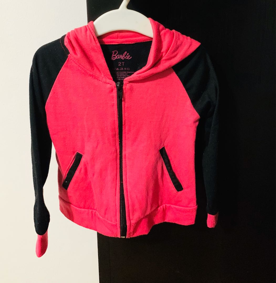 Barbie Jacket, Babies & Kids, Babies & Kids Fashion on Carousell