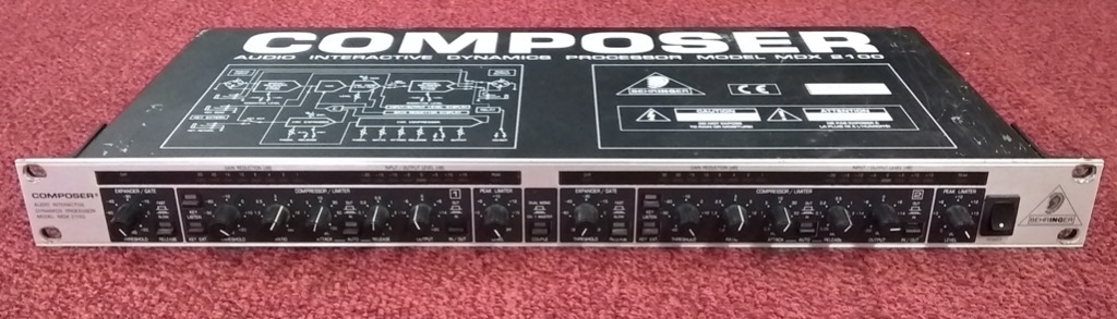 Recording Studio: Behringer Composer MDX 2100 Compressor/Expander/Gate ...