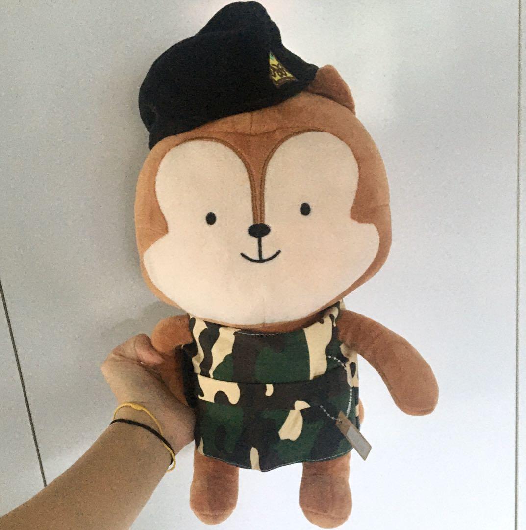 BNWT Descendants of the Sun stuffed toy (soldier Song Joong-Ki) plushie ...