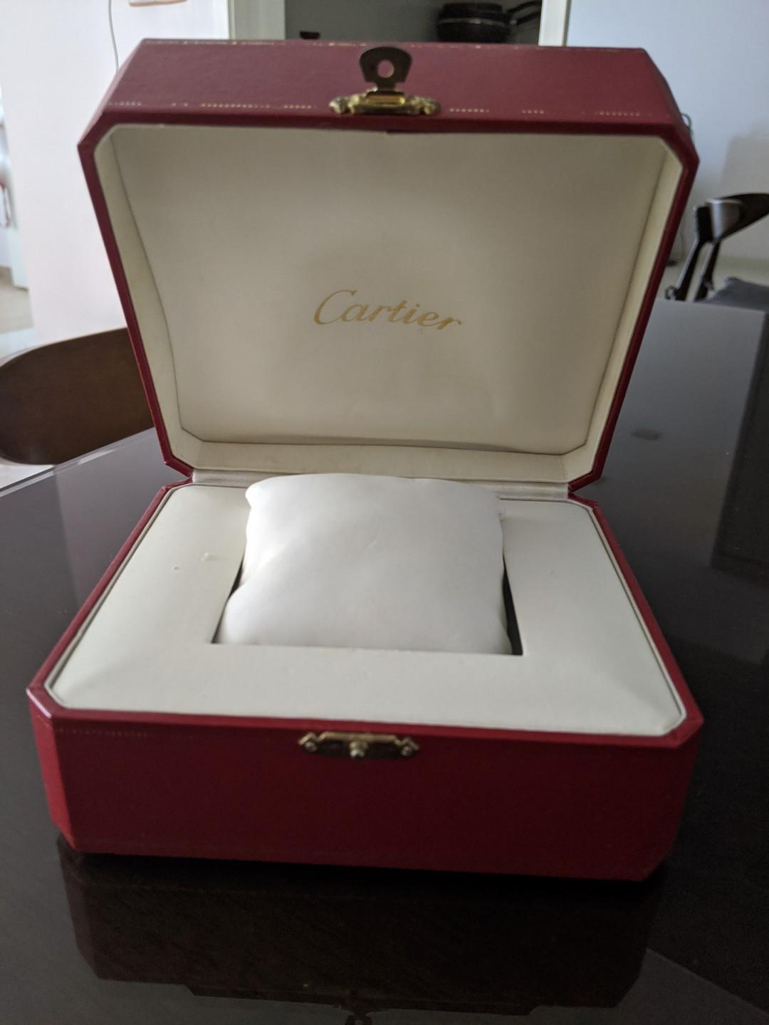 Cartier watch box, authentic, Luxury, Accessories on Carousell