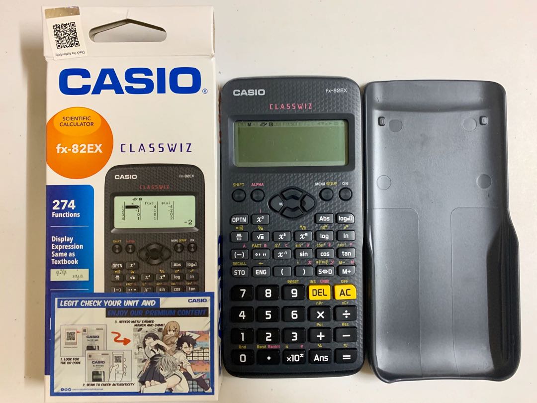 Casio Fx 82ex Classwiz Computers And Tech Printers Scanners And Copiers