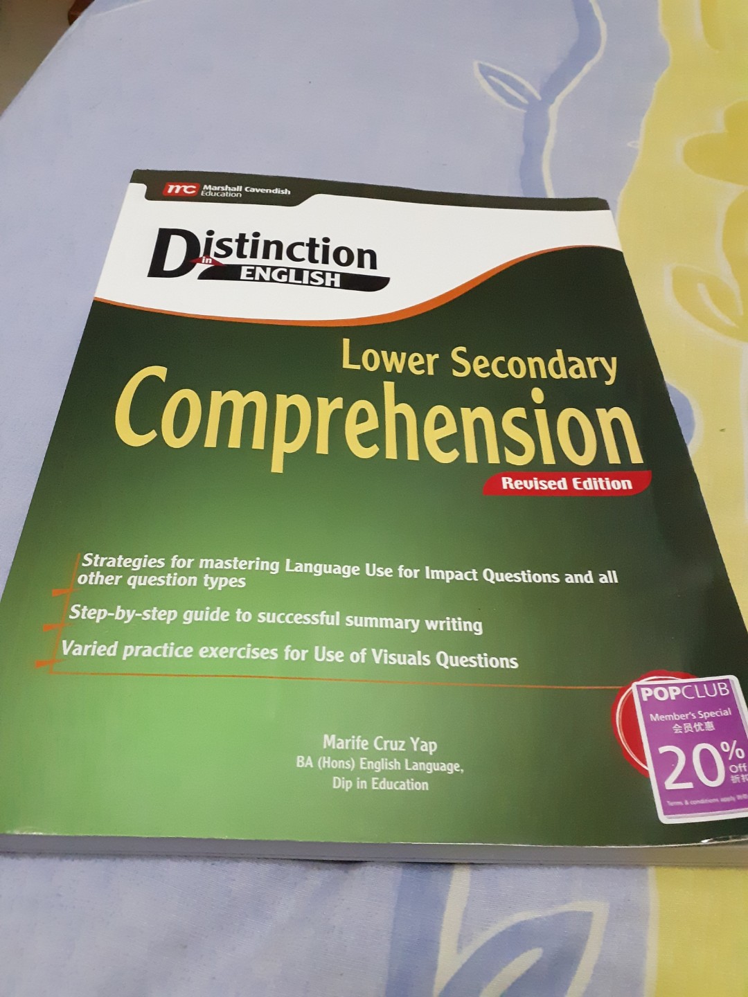 ENGLISH COMPREHENSION Lower Secondary - Distinction in English series ...