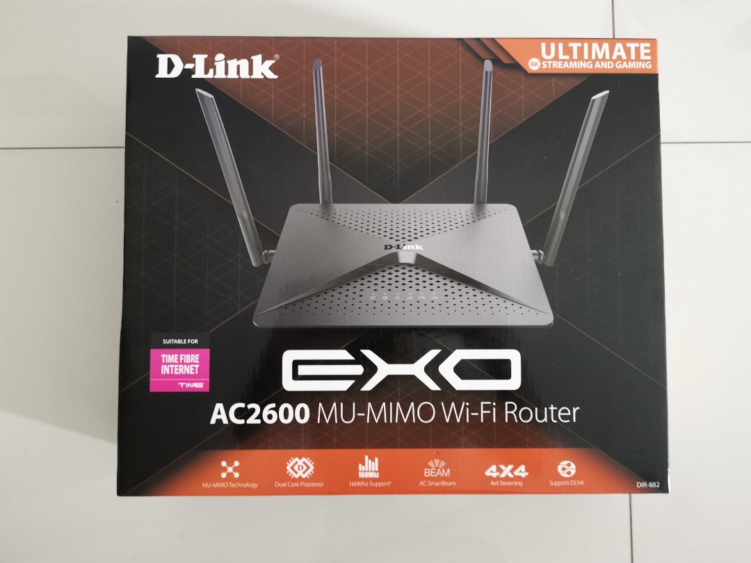 D-link Ac2600 DIR 882 Wifi Router, Computers & Tech, Parts ...