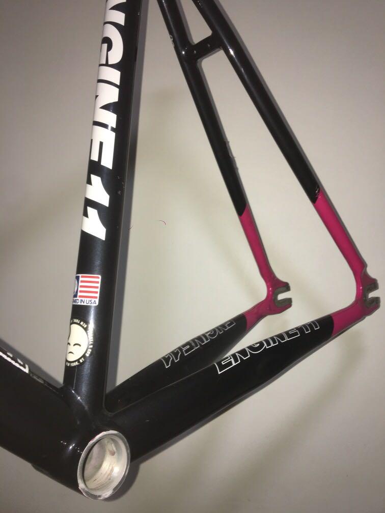 Engine 11 sprinter frameset (pink), Bicycles & PMDs, Bicycles, Fixies ...