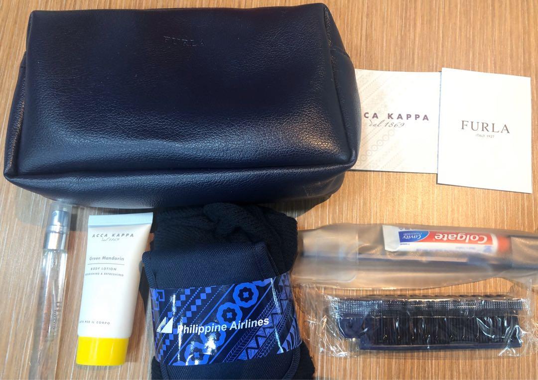 Furla PAL Business Class Amenity Kit, Hobbies & Toys, Travel, Travel Essentials & Accessories on ...