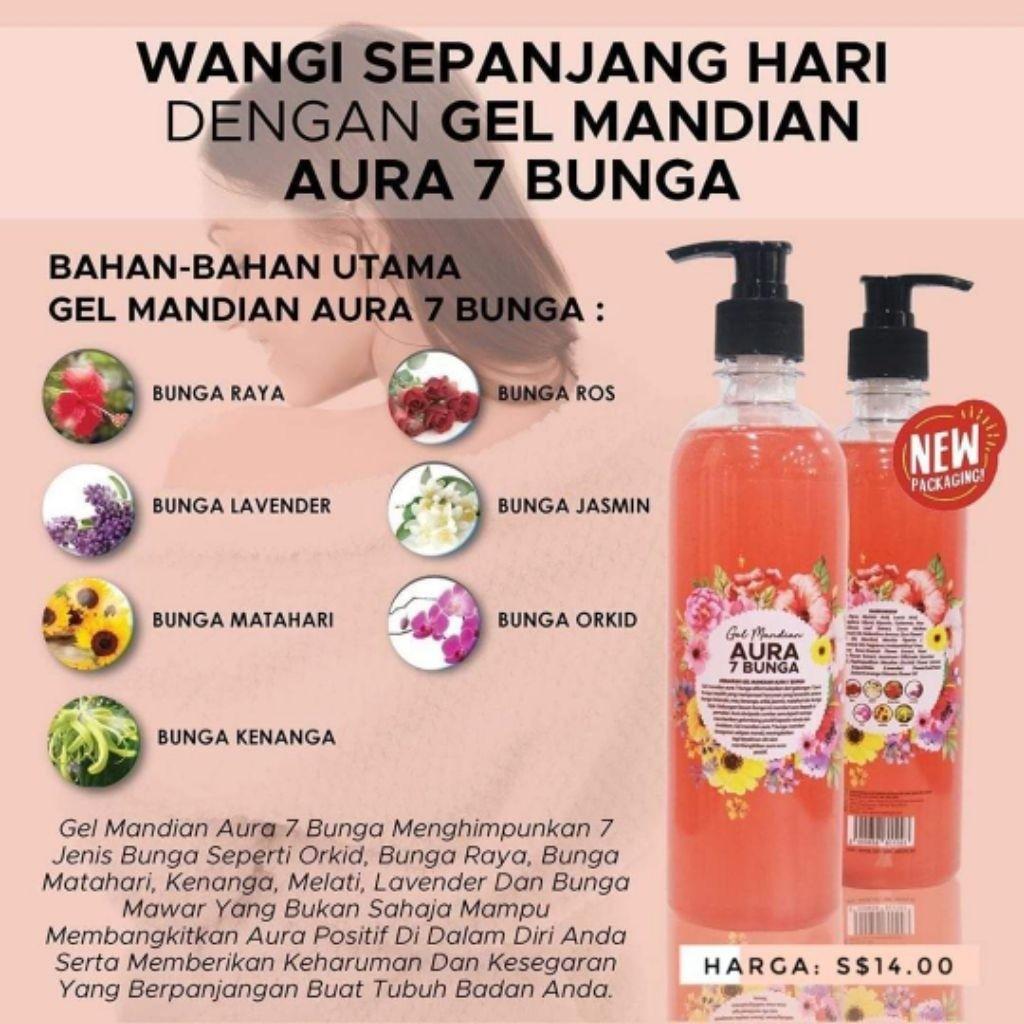 Gel Mandian 7 Aura Bunga, Health & Nutrition, Health Supplements ...