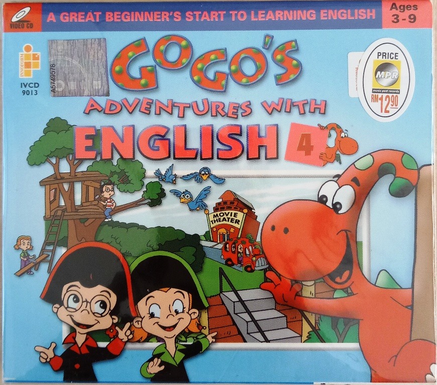 Gogo's Adventures With English Vol.4 VCD Age 3-9, Hobbies & Toys, Music ...