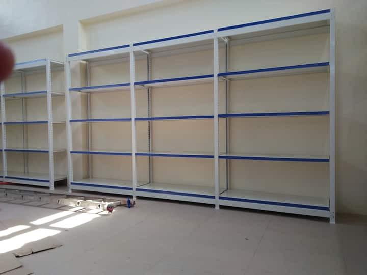 Heavy Duty Steel Rack Shelving Open Cabinet Display Rackings, Furniture ...