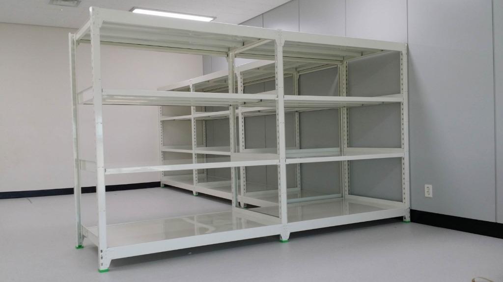 Heavy Duty Steel Rack Shelving Open Cabinet Display Rackings, Furniture ...