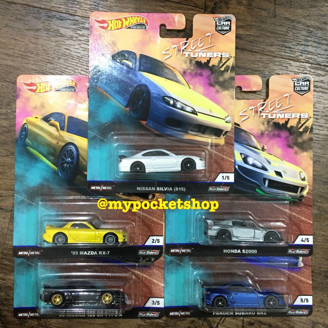 Hot Wheels Premium STREET TUNERS SET / Hotwheels Car Culture, Hobbies ...