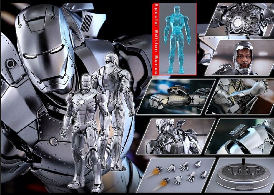 Hottoys Mark 2 Diecast Special version 特別版 全新啡盒未開 brand new (Sideshow ...