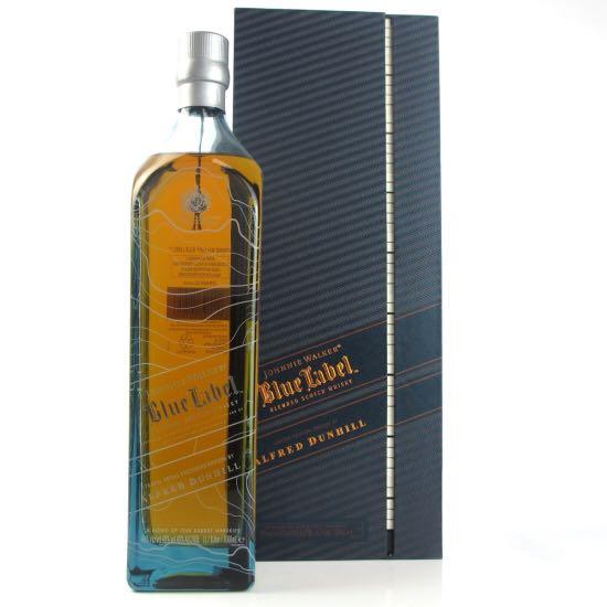 Johnnie Walker Blue Label Alfred Dunhill 1L (Limited Edition), Food ...
