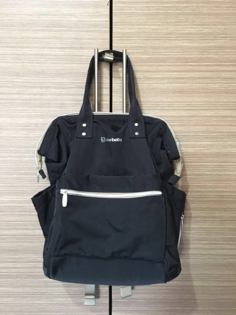 Leke Baby Diaper Baby Bag - Black, Babies & Kids, Going Out, Diaper ...